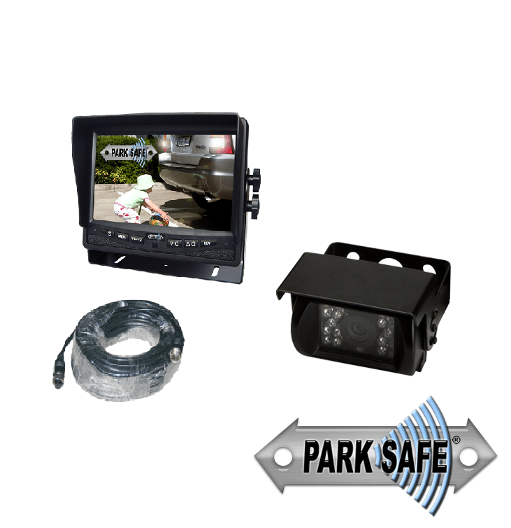 Parksafe 26-073 Heavy Duty 5" Monitor & Reverse Camera System - Point ...