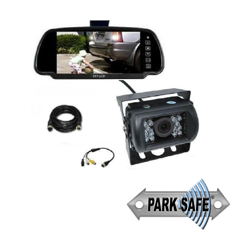 26-063 Parksafe 7" Replacement TFT/LCD Monitor + 4Pin Camera Combo ...